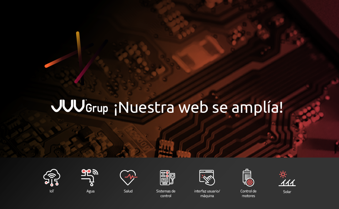La web de JVV se amplía para la industria - JVV Grup